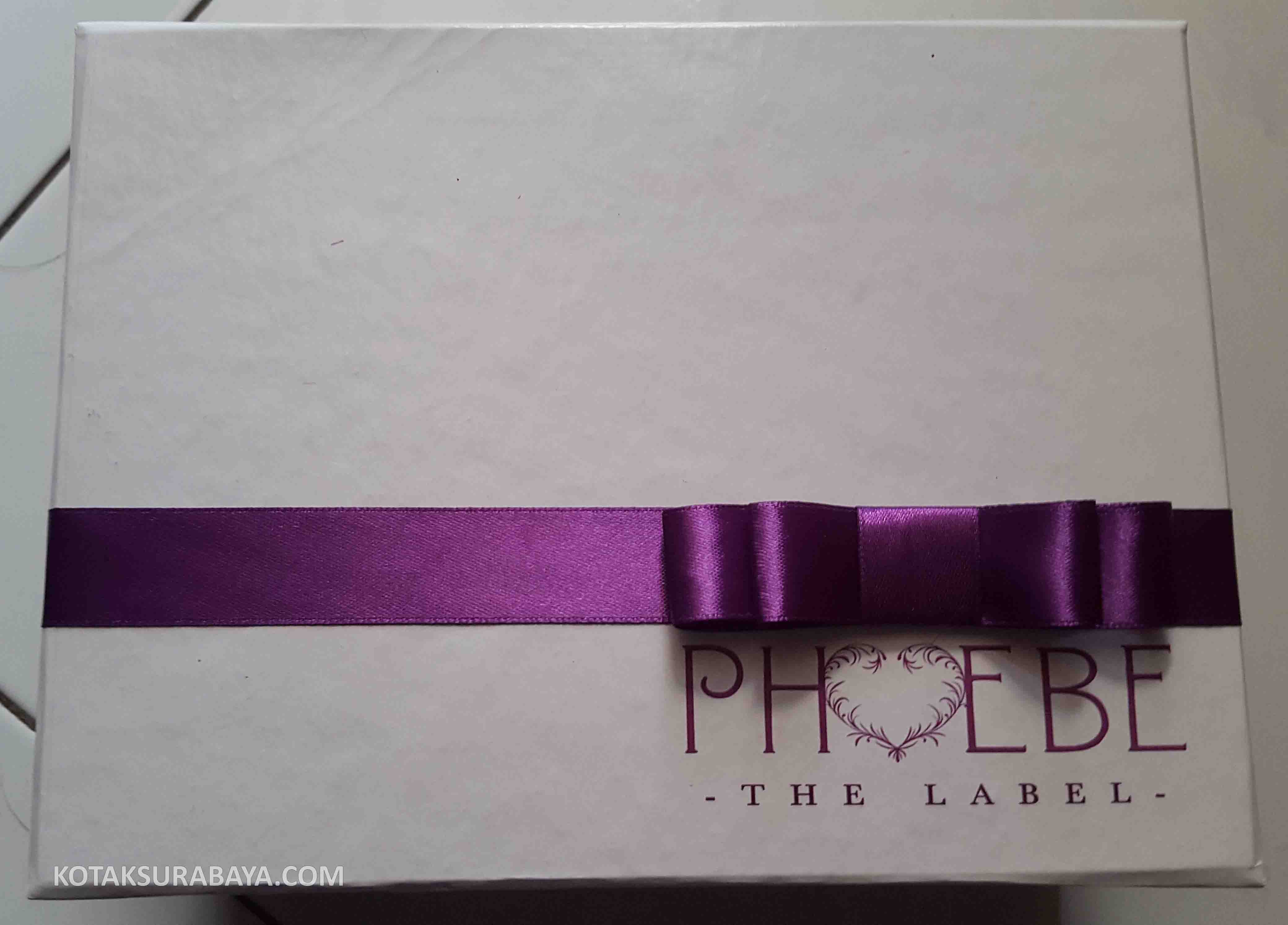 Packaging Phoebe The Label | kotaksurabaya